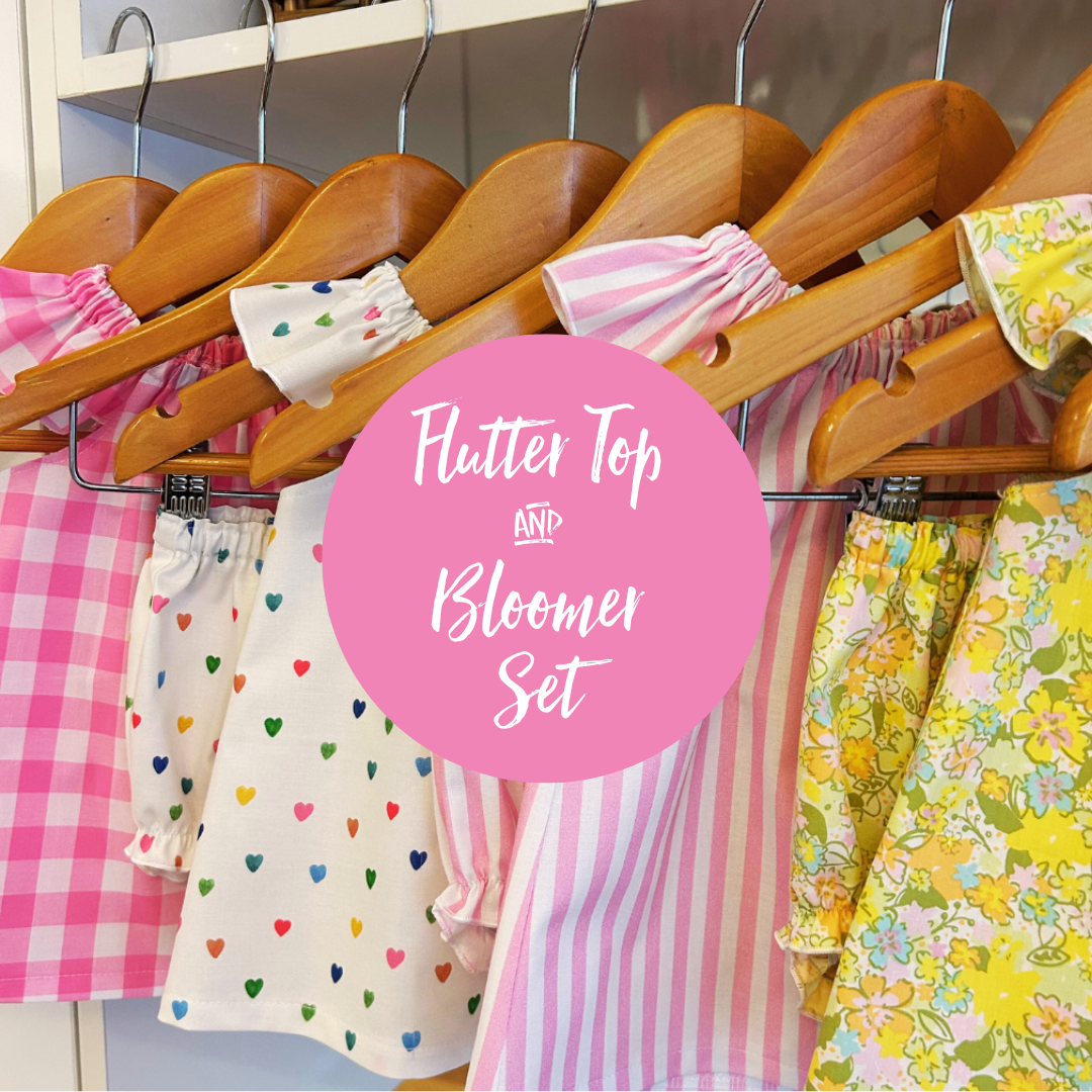 Flutter Top & Bloomer Sets – Tickled Pink Designs